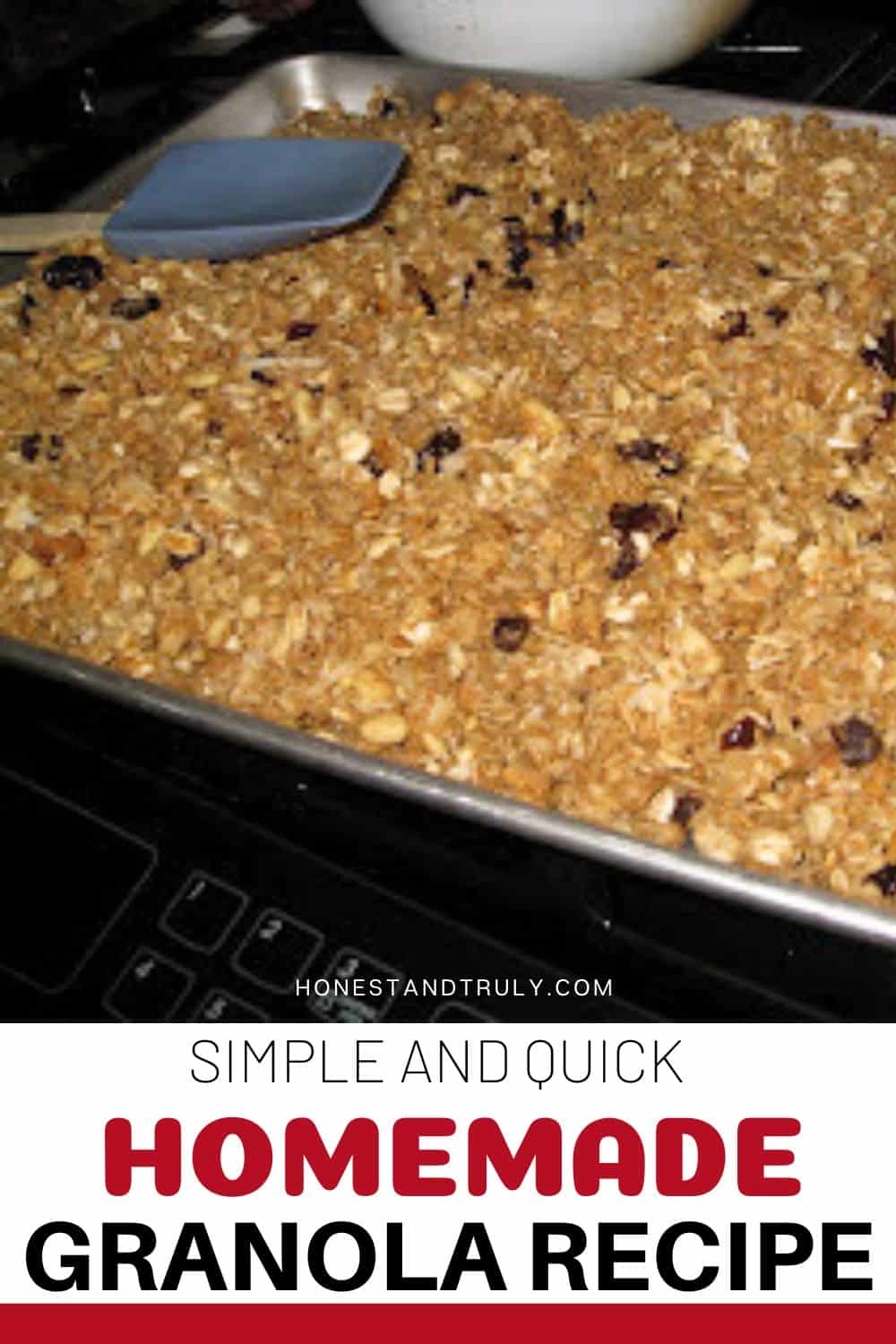 Simple Homemade Granola Recipe