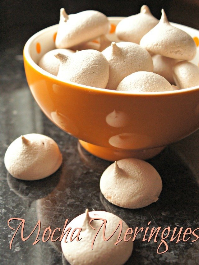 Mocha Meringues Recipe - Honest And Truly!
