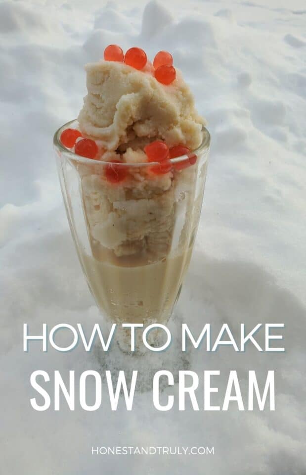Brown Sugar Snow Cream: A Simple 5 Minute Snow Day Treat!