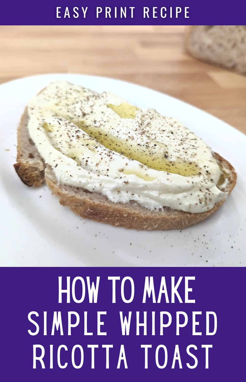 Rise and Shine with Ricotta Toast: Your Mornings Will Thank You