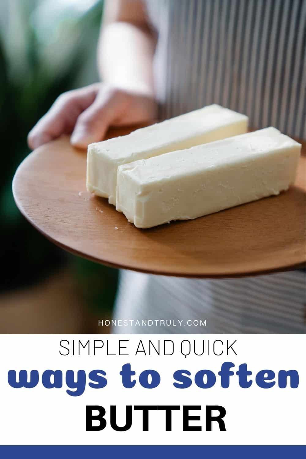 The Easiest Way to Soften Butter for Baking