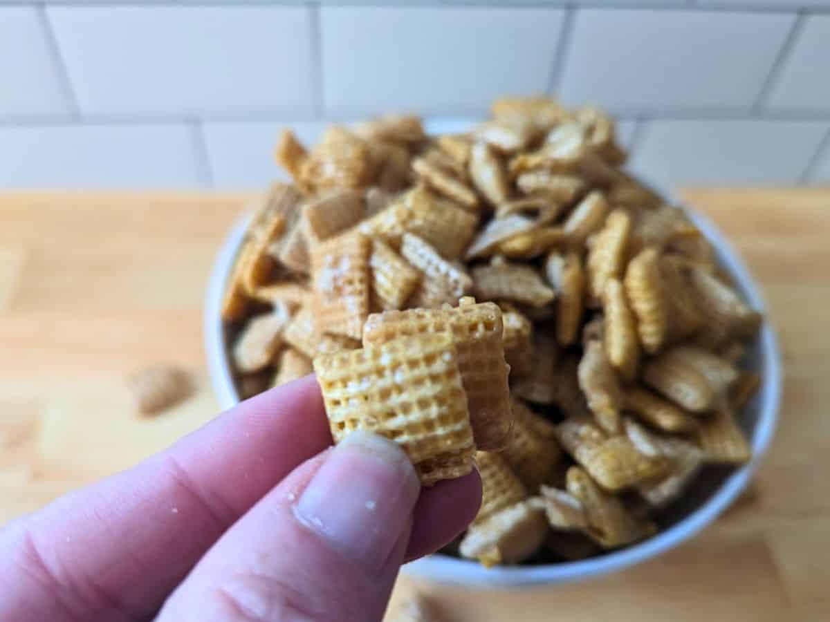 Caramel Chex Mix